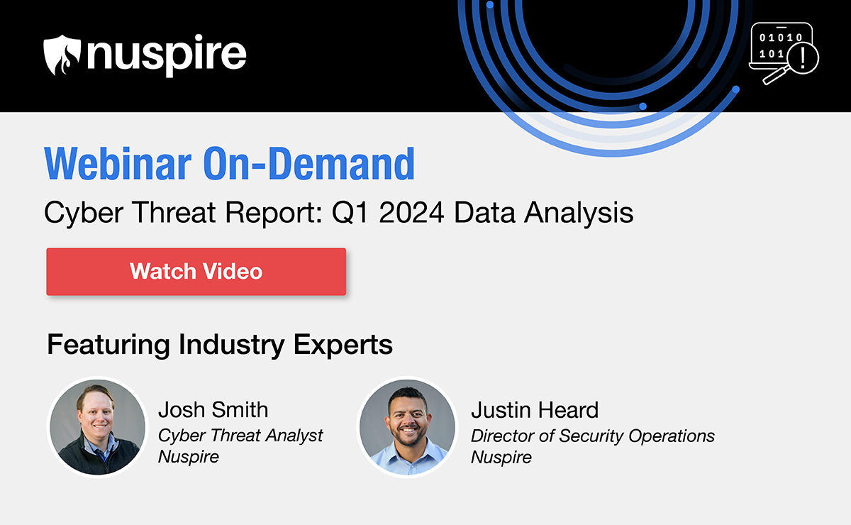 Cyber Threat Report: Q1 2024 Data Analysis